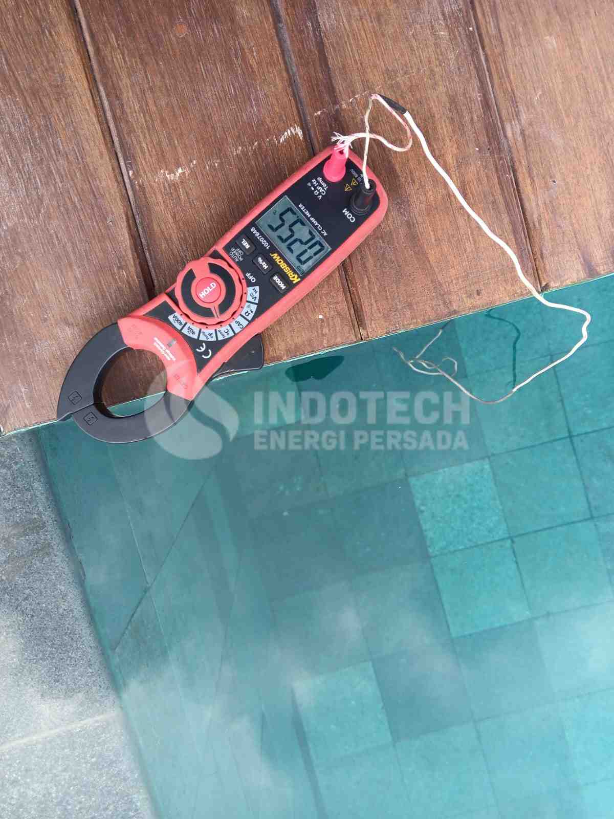 Testcom Heat Pump Water Heater Ariston di Villa Fumida, Bogor, 23 ...